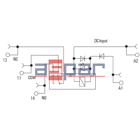 Weidmüller relay TRS 24VDC 1CO - 1122770000, 1CO, 6A, 24VDC