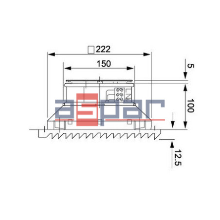 FKL6625.230, filtering fan, Leipole, FKL