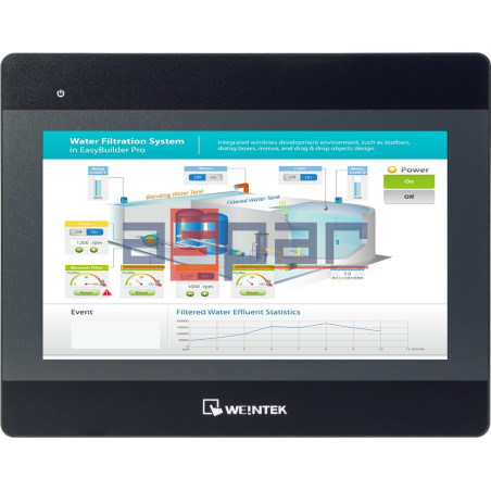 MT8106iP, HMI, MT8106, Human Machine Interface, Weintek, panel operatorski