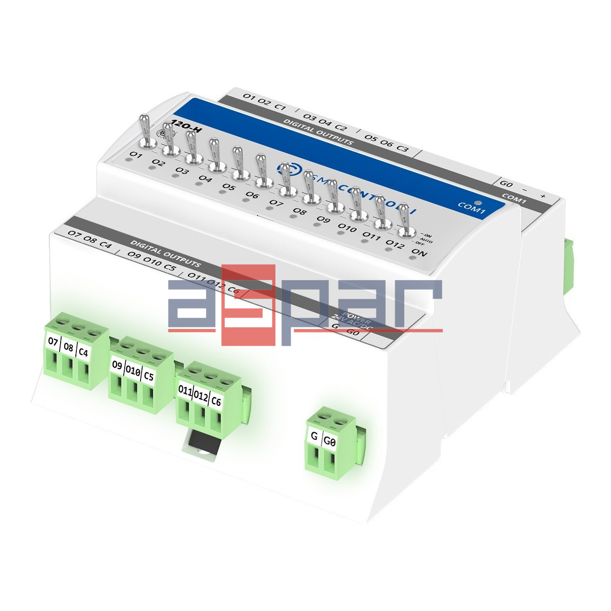 iSMA-B-12O Moduł I/O,12 wyjść, iSMA, Bacnet, Modbus