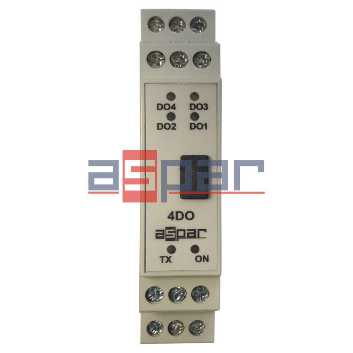 MOD-4DO, IO Modbusmodule, 4 digital outputs, MOD4DO, MINI, Modbus, RTU ...