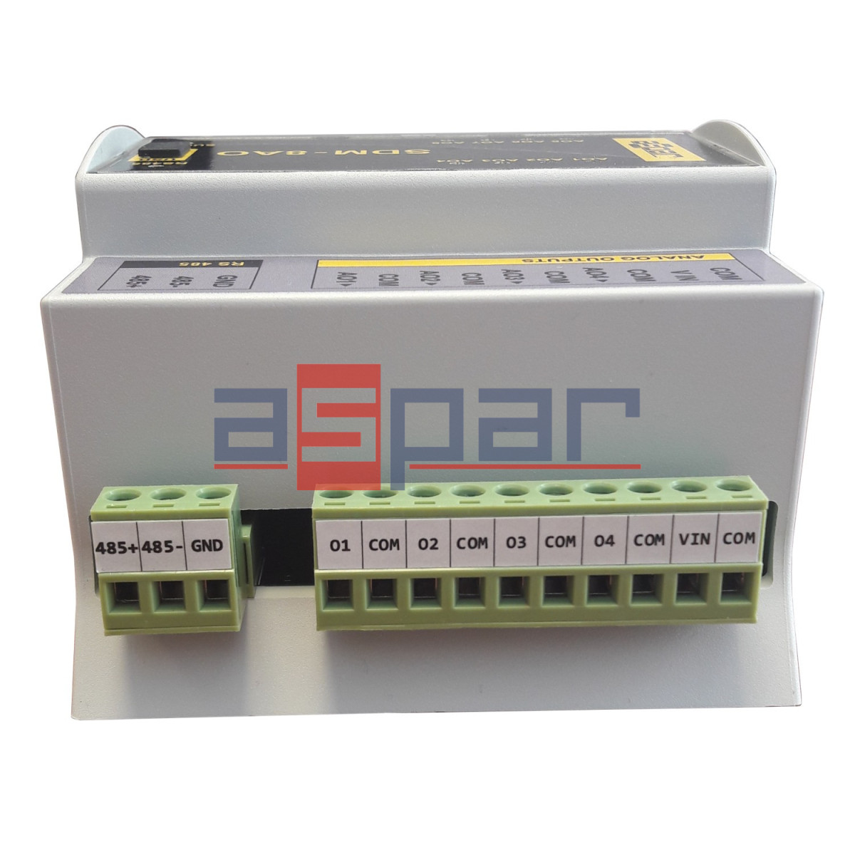 SDM-8AI, 8 analog inputs, SDM8AI, IO Modbus module, Modbus, RTU, ASCII, slave, STANDARD, sfar ...